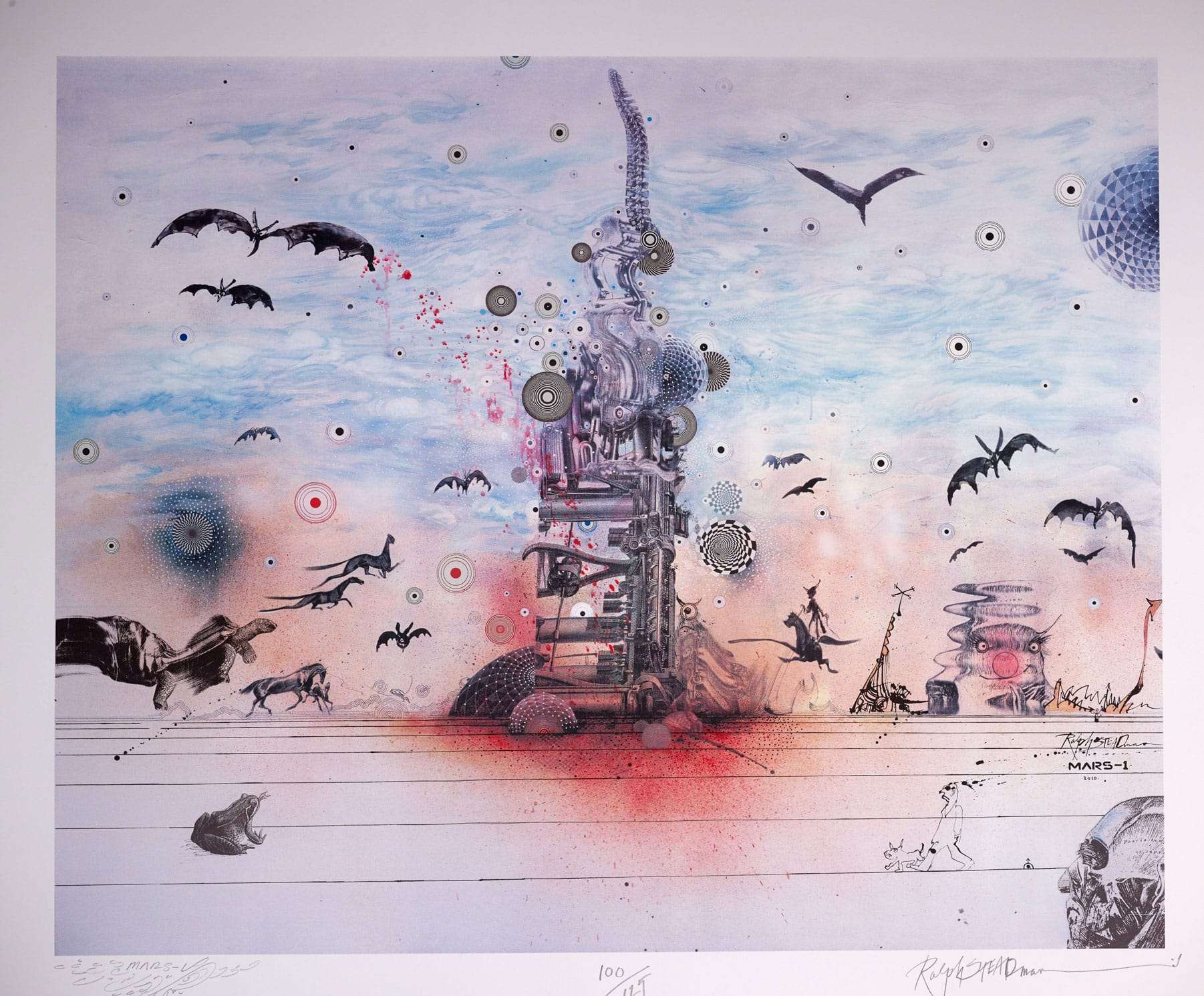 "Dystopia With a Glimmer of Hope" - Ralph Steadman and Mars-1 ...